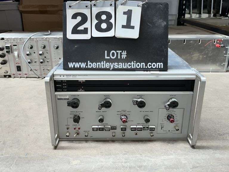HP 8690 SWEEP OSCILLATOR - Bentley & Associates, LLC