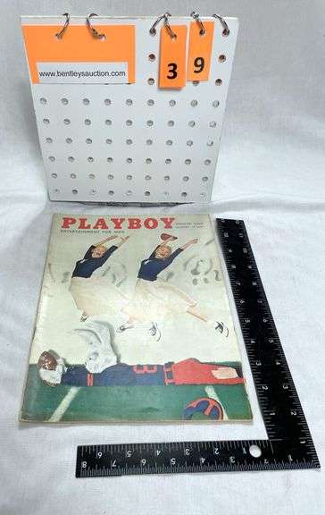 1956 OCTOBER PLAYBOY MAGAZINE - USED, AS IS - Bentley & Associates, LLC
