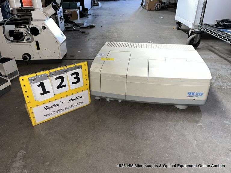 SHIMADZU UV-PHARMASPEC 700 SPECTROPHOTOMETER - Bentley & Associates, LLC