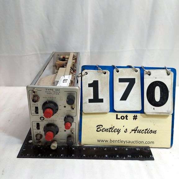Tektronix Type 3a1 Dual Trace Amplifier Bentley And Associates Llc