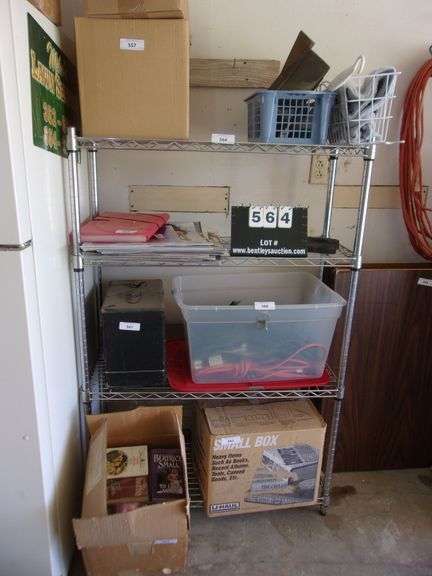 SHELF TECH CHROME METRO STYLE KITCHEN SHELF - 48"X18"X36" - Bentley ...