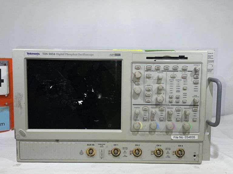 TEKTRONIX TDS 5054 DIGITAL PHOSPHOR OSCILLOSCOPE - Bentley & Associates ...