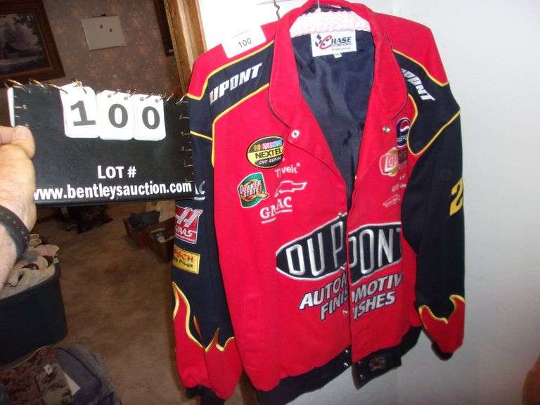 CHASE AUTHENTIC 2XL RED & BLACK RACING JACKET - Bentley & Associates, LLC