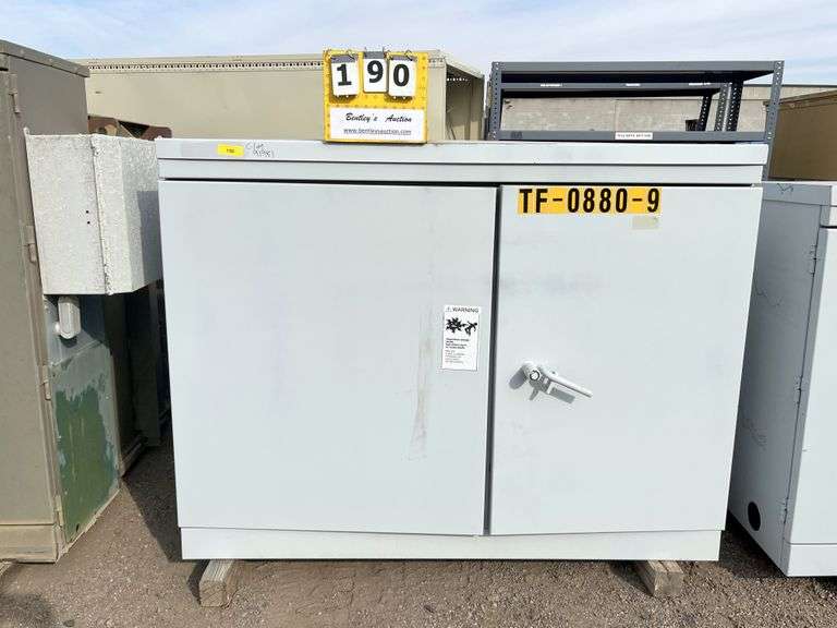 TRANSFORMER CABINET - USED, AS IS - Bentley & Associates, LLC