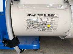 ULVAC PUMP, MODEL G-100DB, TYPE OMT100A - Bentley & Associates, LLC