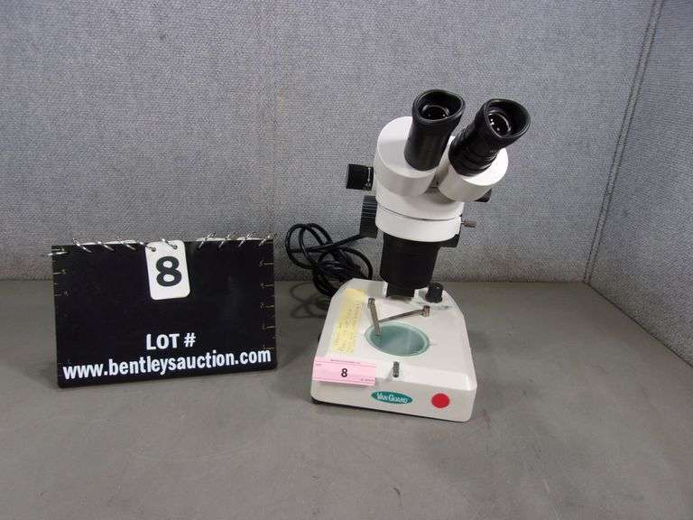 VAN GUARD MICROSCOPE WF10X S/N: 010331 (FIRE LABEL) - Bentley ...