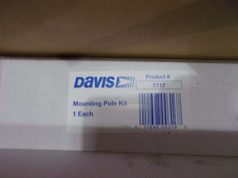 DAVIS INSTRUMENTS WEATHER STATION POLE MOUNT KIT - Bentley & Associates ...