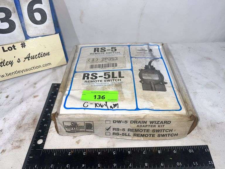 LITTLE GIANT RS-5LL REMOTE SWITCH - Bentley & Associates, LLC