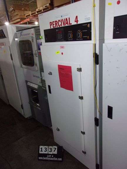 PERCIVAL SCIENTIFIC GROWTH CHAMBER MODEL: CU-36L - Bentley & Associates ...