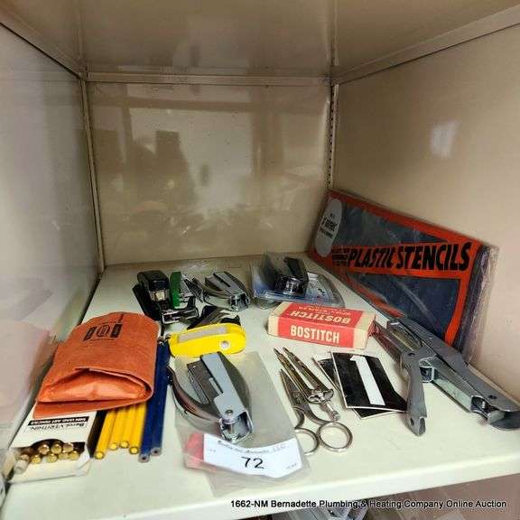 SHELF: MISC OFFICE SUPPLIES - Bentley & Associates, LLC