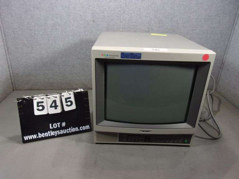 SONY PVM-1343MD TRINITRON VIDEO MONITOR - Bentley & Associates, LLC