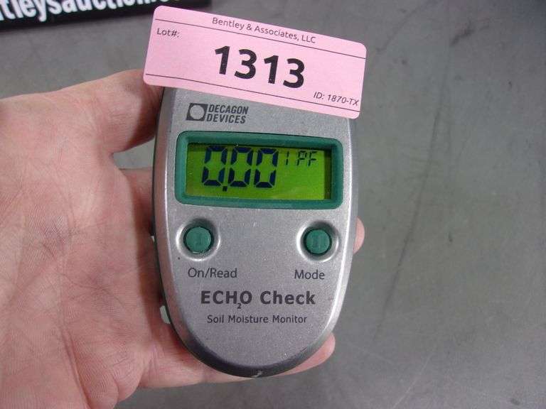 DECON DEVICES ECHO CHECK SOIL MOISTURE MONITOR - Bentley & Associates, LLC