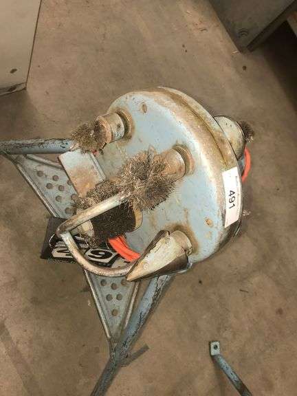 RIDGID 124A COPPER CLEANING MACHINE, 124" - Bentley & Associates, LLC