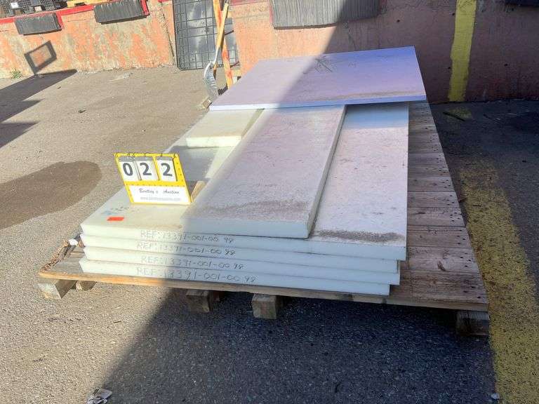 PALLET: SHEET PLASTIC STOCK - Bentley & Associates, LLC