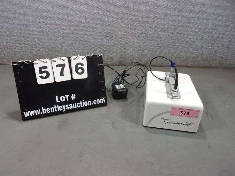 NANODROP ND-1000 SPECTROPHOTOMETER - ND-1000 UV/ VIS - Bentley ...