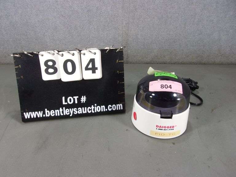DAIGGER MICRO CENTRIFUGE MODEL AL (FIRE LABEL) - Bentley & Associates, LLC