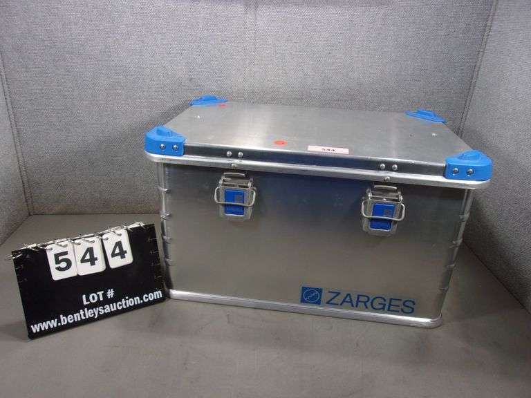 ZARGES ALUMINUM EQUIPMENT CASE - W/ WALZ IMAG-MIN/GFP CAMERA SYSTEM ...