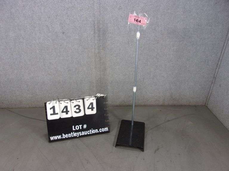 WEIGHTED BASE LAB STAND, 19" TALL - Bentley & Associates, LLC