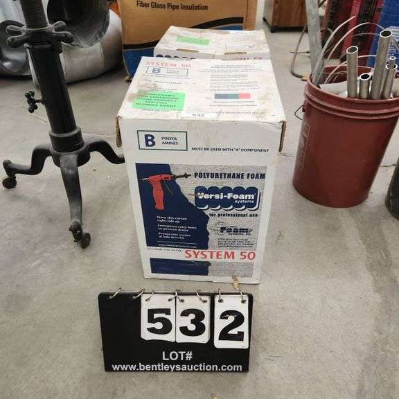 B POLYOL AMINES POLYURETHANE FOAM SYSTEM 50 - Bentley & Associates, LLC