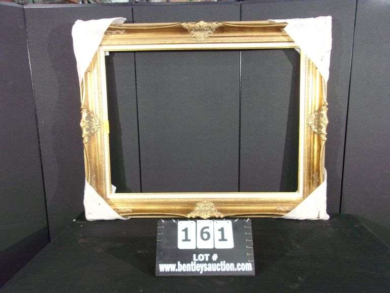 LARGE GOLD VICTORIAN STYLE ANTIQUE FRAME - Bentley & Associates, LLC