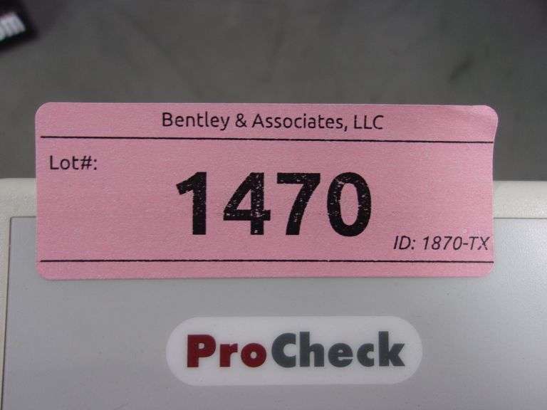 DECAGON DEVICES PROCHECK HANDHELD READOUT DEVICE - Bentley & Associates ...