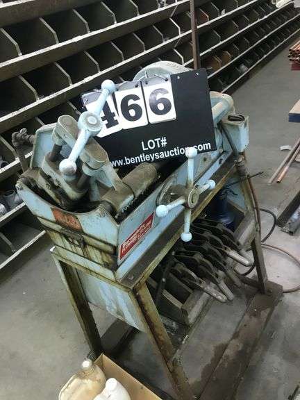 TOLEDO 999 PIPE THREADING MACHINE - Bentley & Associates, LLC