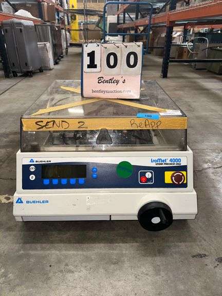 BUEHLER ISOMET 4000 LINEAR PRECISION SAW - Bentley & Associates, LLC