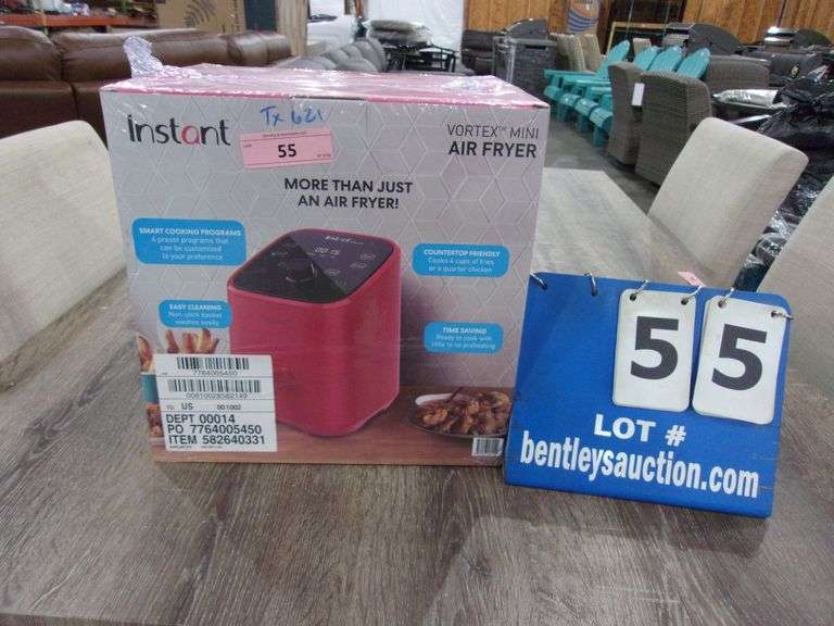 INSTANT VORTEX MINI AIR FRYER - Bentley & Associates, LLC