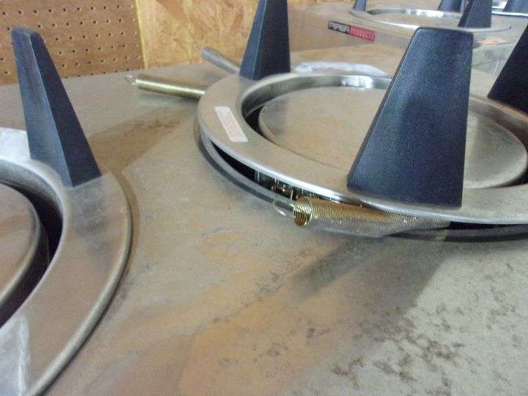 PIPER PRODUCTS ADJUSTABLE SPRING LOADED CASTERED PLATE DISPENSER ...