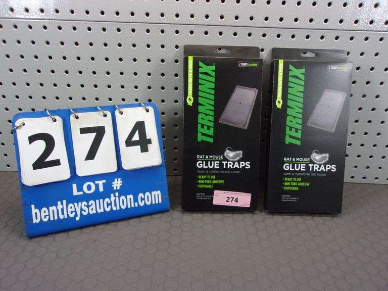 LOT: 2 TERMINIX RAT & MOUSE GLUE TRAPS - Bentley & Associates, LLC