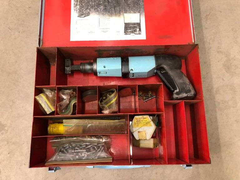 HILTI GUN SINGLE SHOT W/ TOOL BOX - Bentley & Associates, LLC