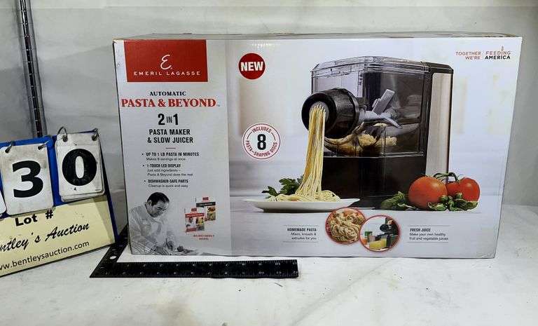 EMERIL LAGASSE AUTOMATIC PASTA & BEYOND - Bentley & Associates, LLC