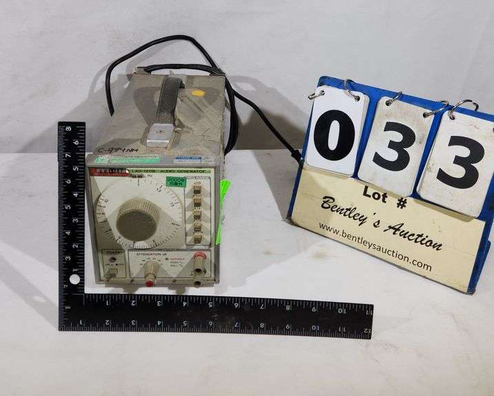 LEADER LAG-120B AUDIO GENERATOR - Bentley & Associates, LLC