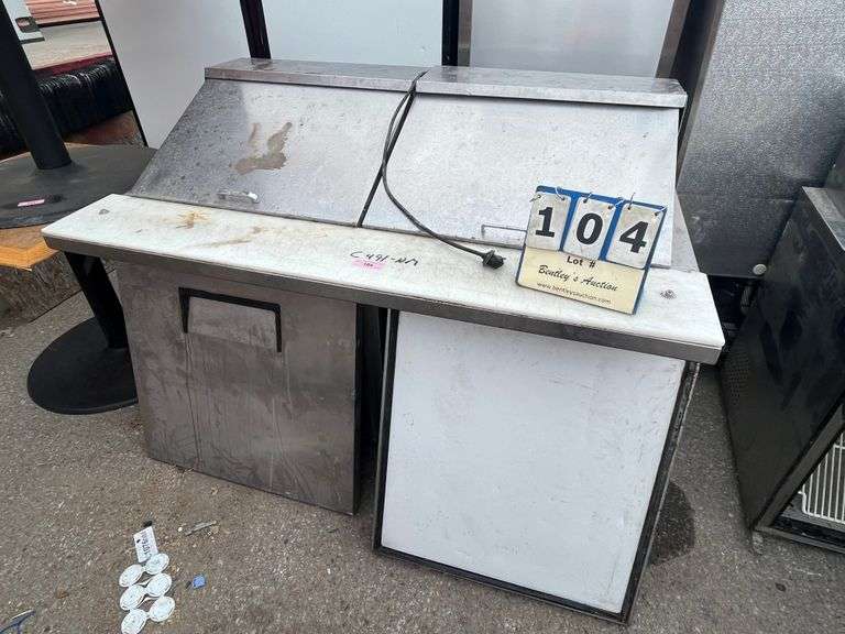 TRUE 2-DOOR DELI PREP TABLE - Bentley & Associates, LLC