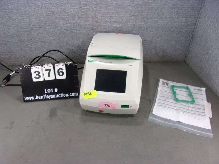 BIO-RAD T100 THERMAL CYCLER - PCR REACTION UNIT - S/N 621BR37836 (FIRE ...