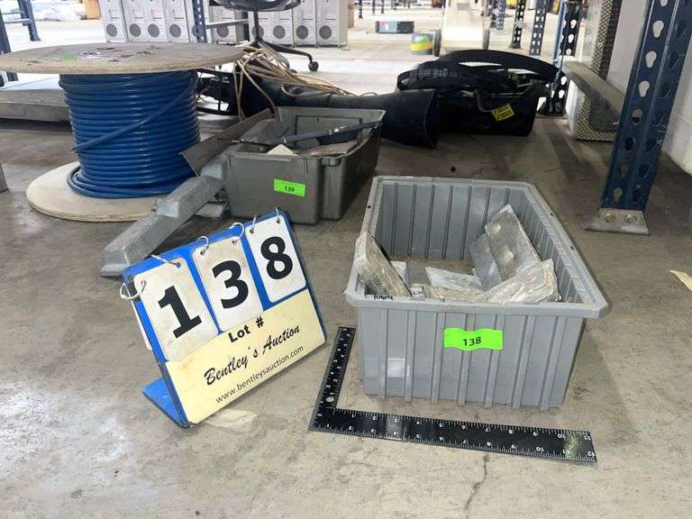 BIN: ASSORTED METAL MOLTEN BARS - Bentley & Associates, LLC