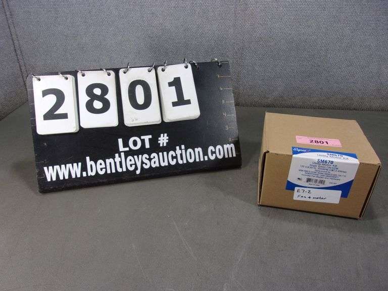 SUPCO SM670 SINGLE SPEED UTILITY MOTOR KIT - Bentley & Associates, LLC