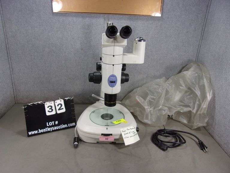 NIKON SMZ1500 ZOOM STEREOMICROSCOPE - Bentley & Associates, LLC