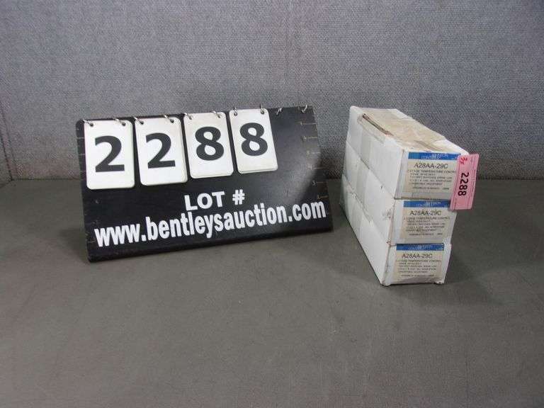 JOHNSON CONTROLS 2-STAGE TEMPERATURE CONTROL RANGE - 30/100 DEGF MODEL ...