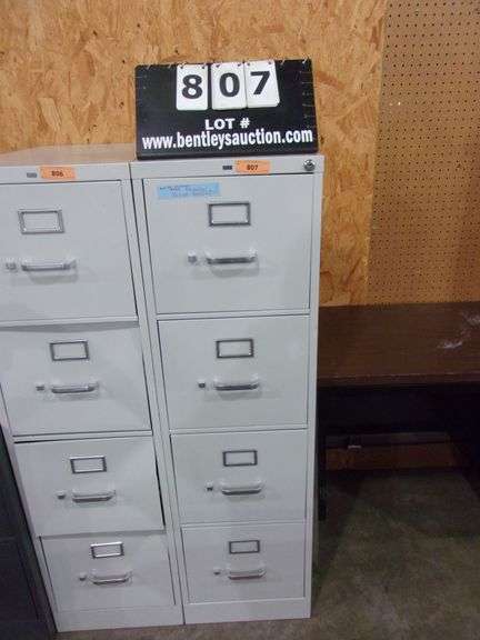 HON 4-DRAWER VERTICAL METAL FILING CABINET - WHITE - Bentley ...