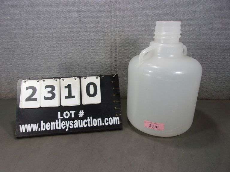 NALGENE 10-LITER LIQUID JUG - Bentley & Associates, LLC