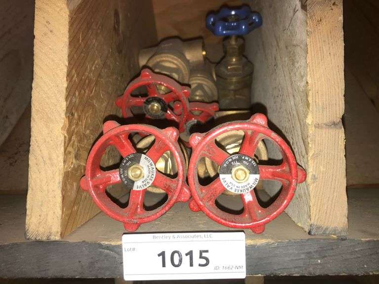 BIN W/ VALVE GLOBES, VALVE GATES - Bentley & Associates, LLC