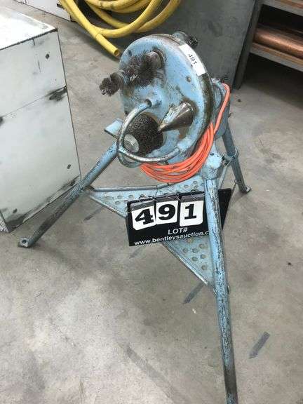 RIDGID 124A COPPER CLEANING MACHINE, 124" - Bentley & Associates, LLC