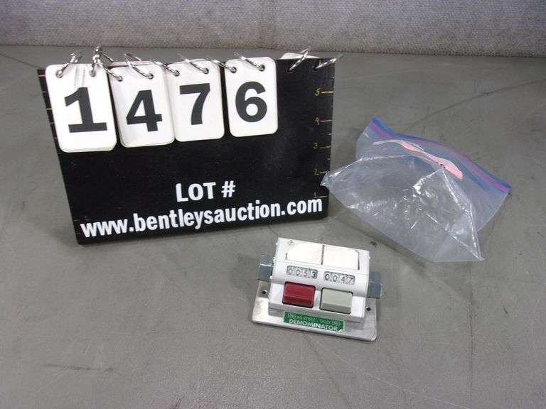 DENOMINATOR COMPANY MULTIPLE-TALLY COUNTER - Bentley & Associates, LLC