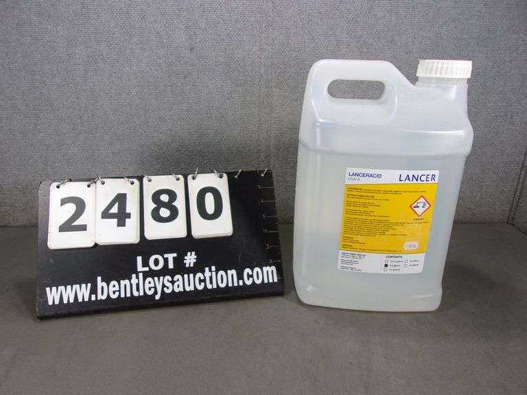 LANCER LANCER ACID LCA-A - 2.5 GALLON JUG - Bentley & Associates, LLC