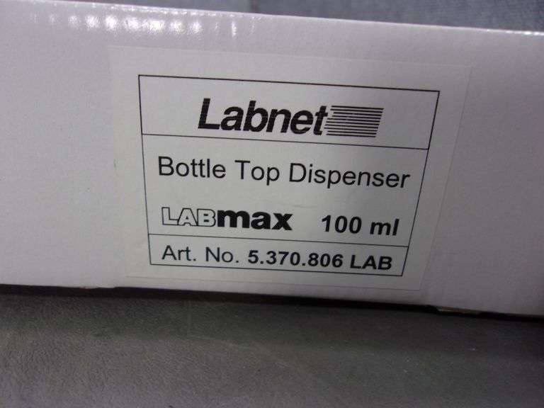 LABMAX LABNET BOTTLE TOP DISPENSER 100ML - Bentley & Associates, LLC