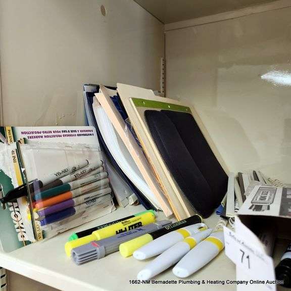 SHELF: MISC OFFICE SUPPLIES - Bentley & Associates, LLC