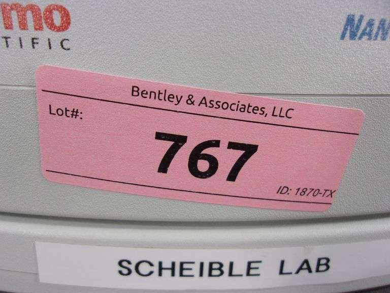 THERMO SCIENTIFIC NANODROP LITE SPECTROPHOTOMETER W/ NANODROP PRINTER ...