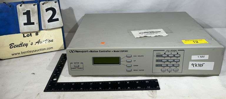 NEWPORT ESP301 MOTION CONTROLLER - Bentley & Associates, LLC