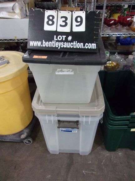 STERILITE & HEFTY CLEAR STORAGE CONTAINERS W/ LIDS (3X MONEY) - Bentley ...